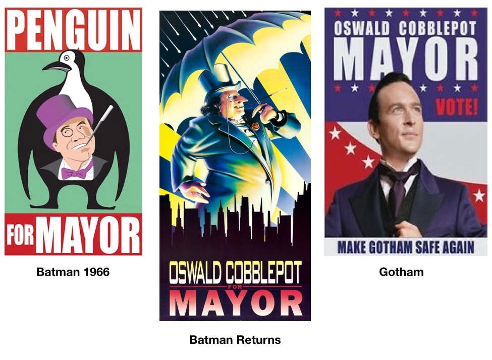 I just realized that penguin tried to be mayor three times now. | Fandom