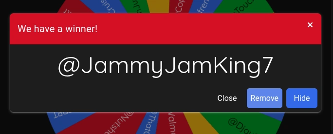 Elim. Round #8 [FINAL CONTESTANTS] [Added +7 Phantom Megs, 4 Krakens ...