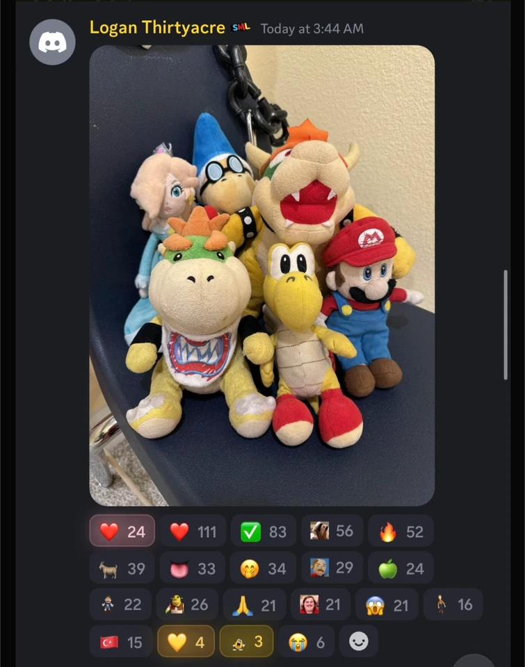 Logan still has the plushies! | Fandom