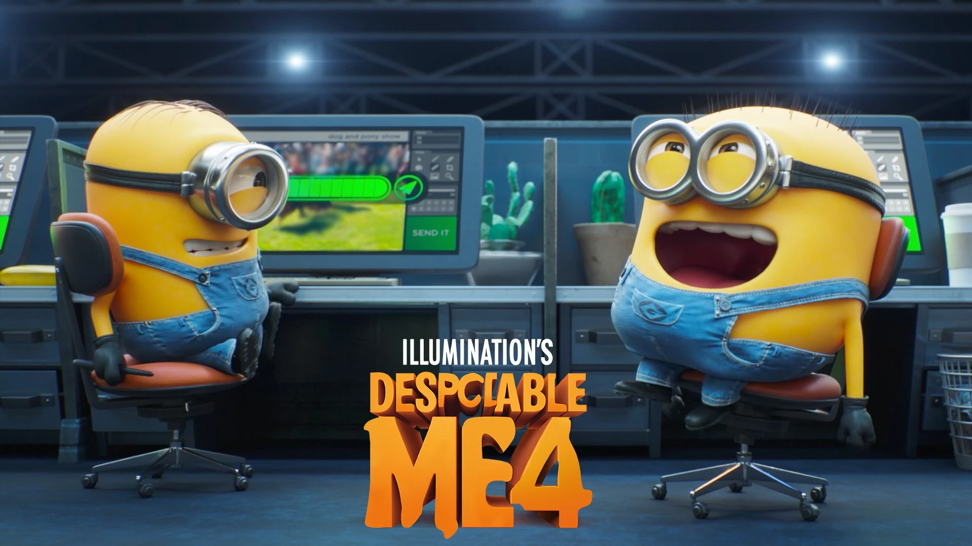 Minions make AI-generated images in the new teaser for ‘DESPICABLE ME 4 ...