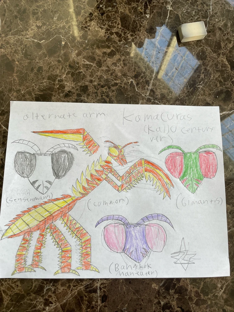 Shark(Or fish) Godzilla thing drawing | Fandom