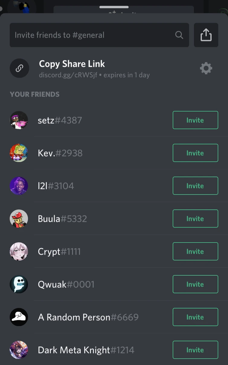 How to invite people into a discord server(mobile) | Fandom