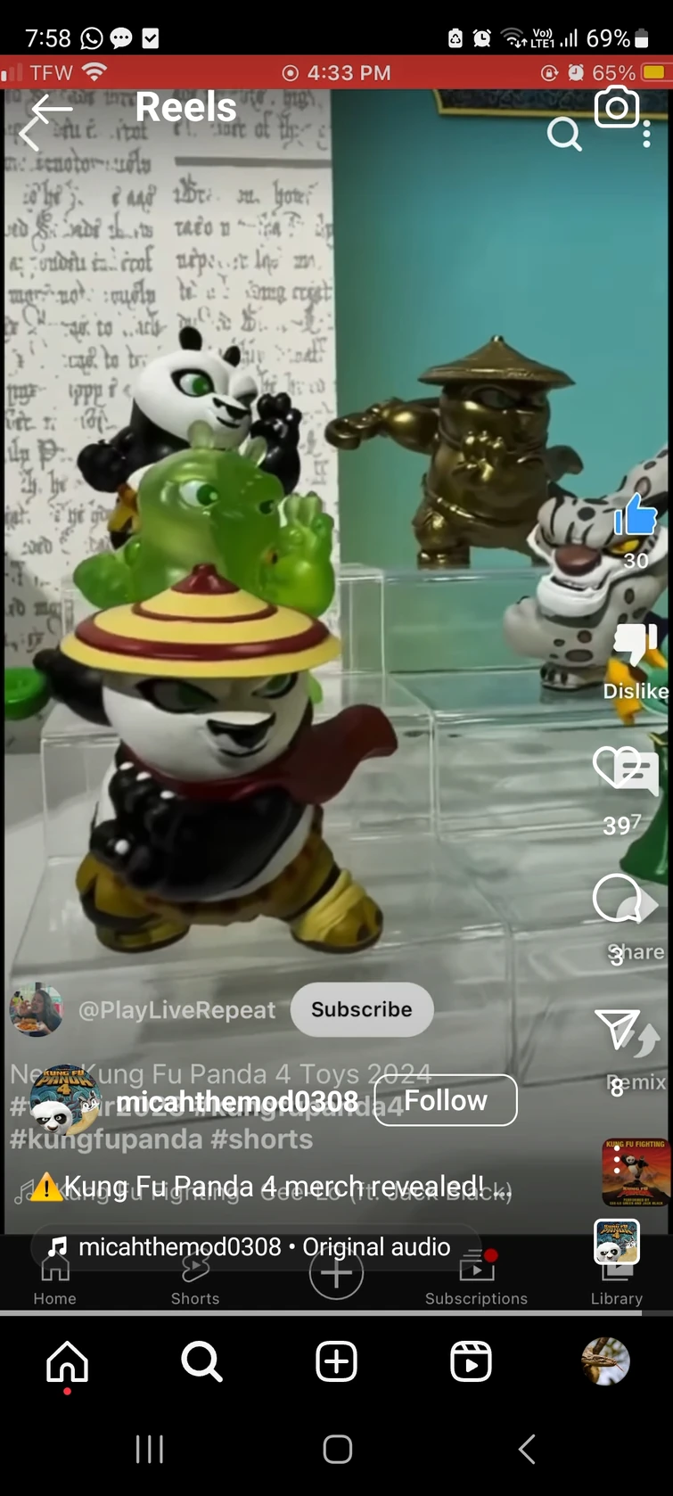 [Spoiler] Instagram reels of the KFP4 toys. | Fandom