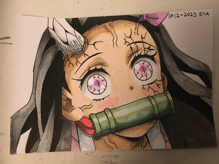Drawing of Nezuko | Fandom