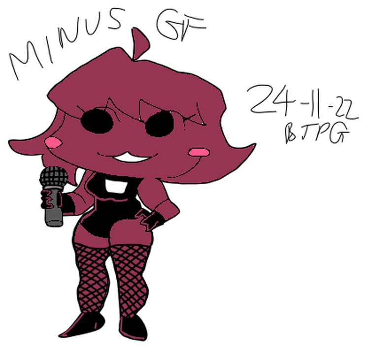I did Minus GF digitally | Fandom
