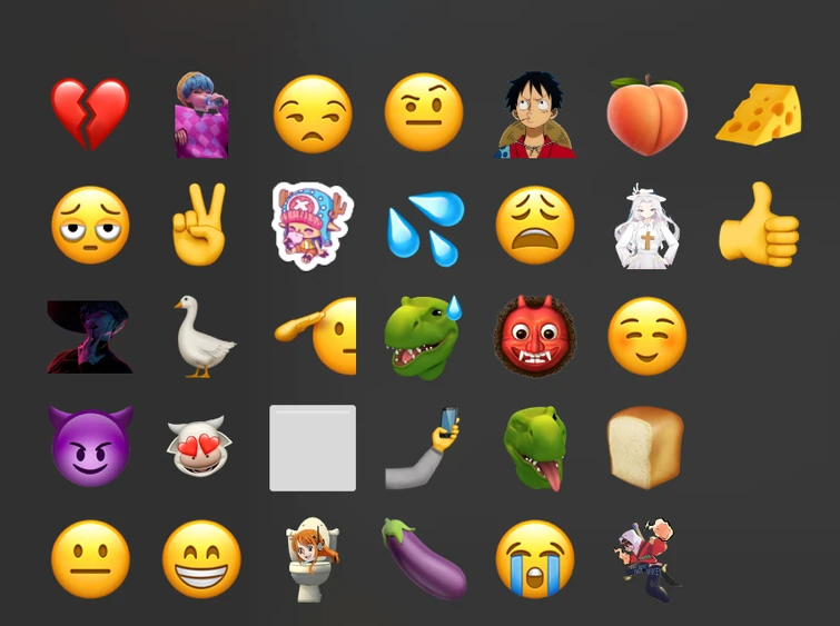 What are you’re recently used emojis? | Fandom