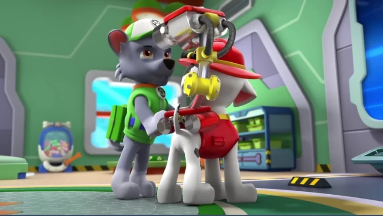 Paw Patrol got me on the edge of my feet waiting for Zuma to appear in Rocky's Garage. | Fandom