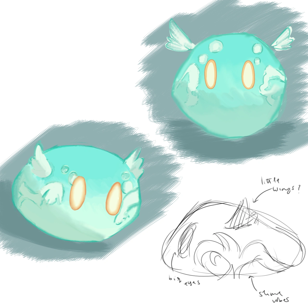 Here, have an anemo slime | Fandom