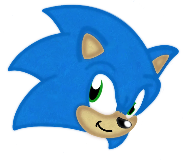 My new Classic Sonic head icon | Fandom