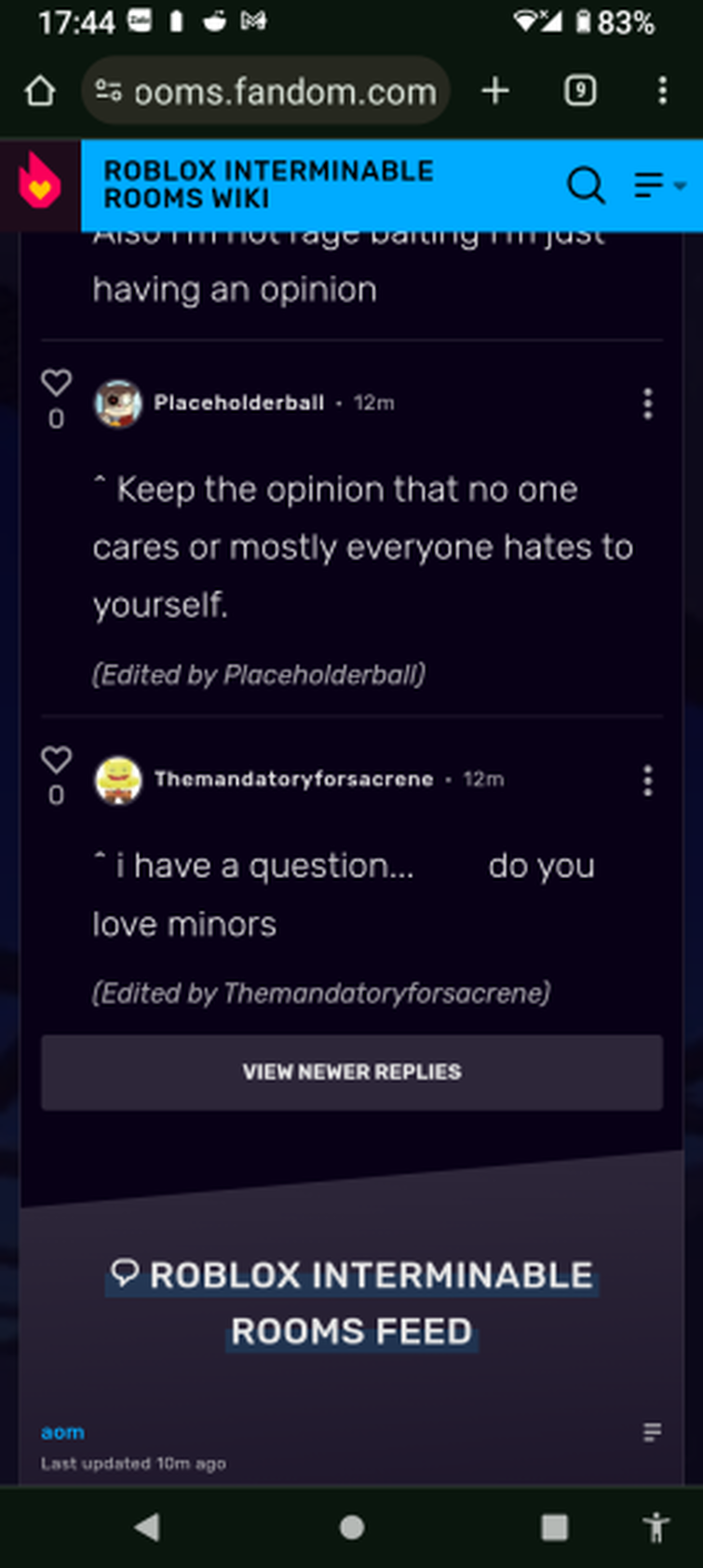 Discuss Everything About Roblox Interminable Rooms Wiki | Fandom