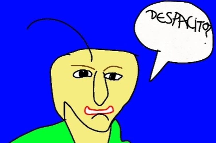 Baldi everytime somebody mentions a dead, 5 year old meme in his math ...