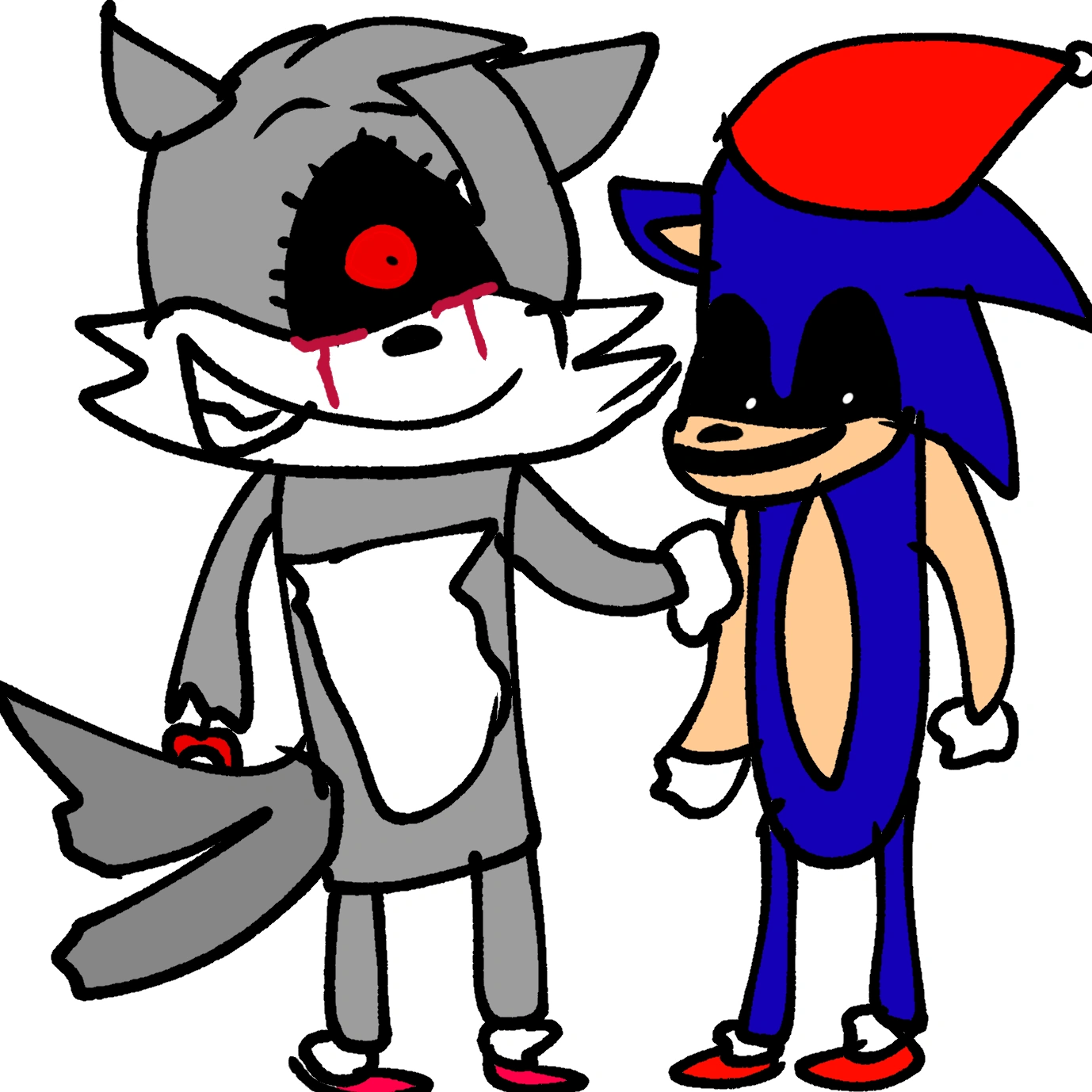 Tails and exe celebrate the holidays, with friendship! (And betrayal ...