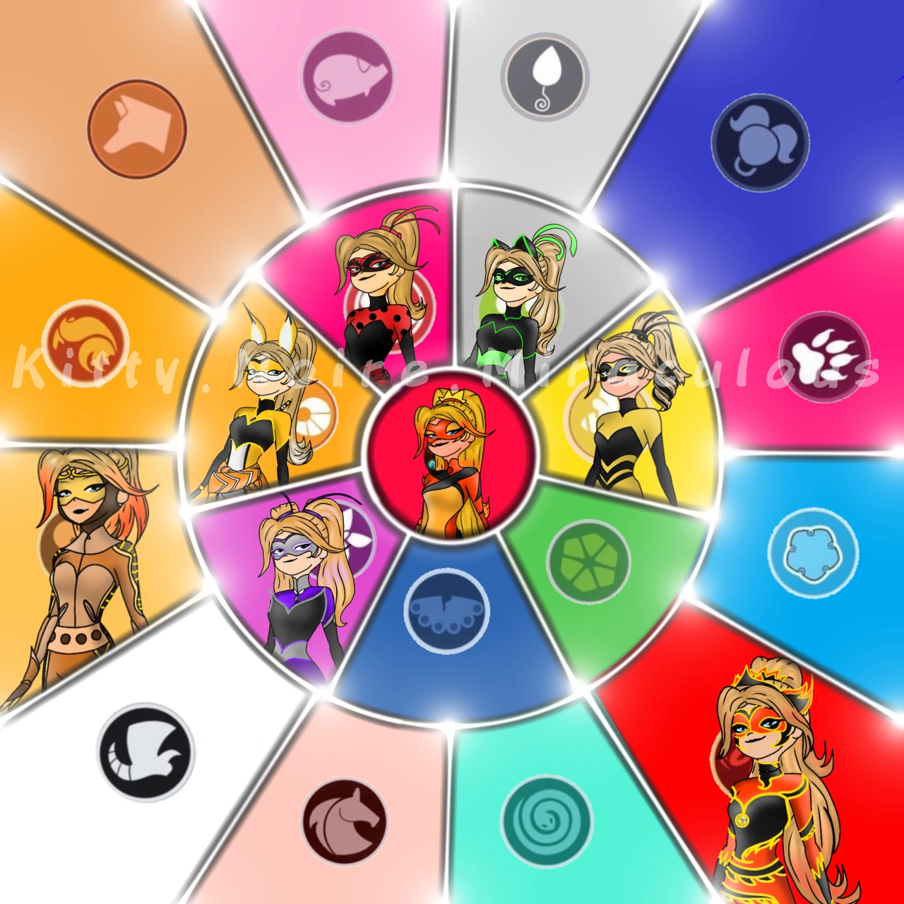 Chloe with the Monkey miraculous - Queen Monkey! | Fandom