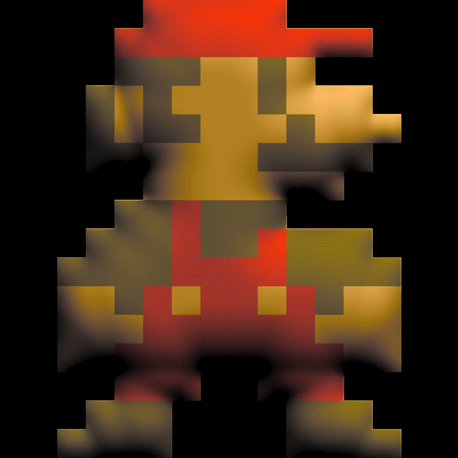 Marios NES sprite, but 3D and dithered | Fandom