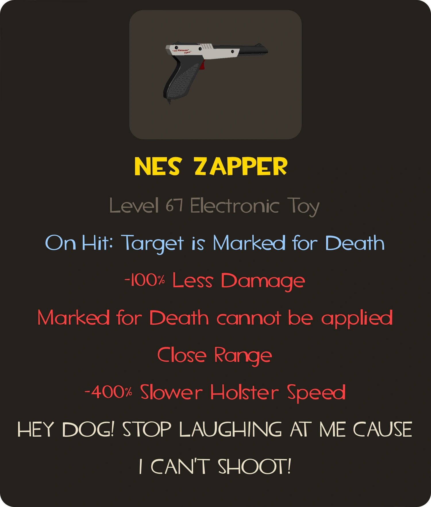 dumb weapon ideas 3 | Fandom