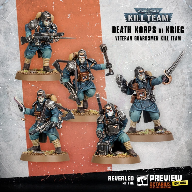 New krieg minis will make good Iron warrior cultists or allied traitor ...