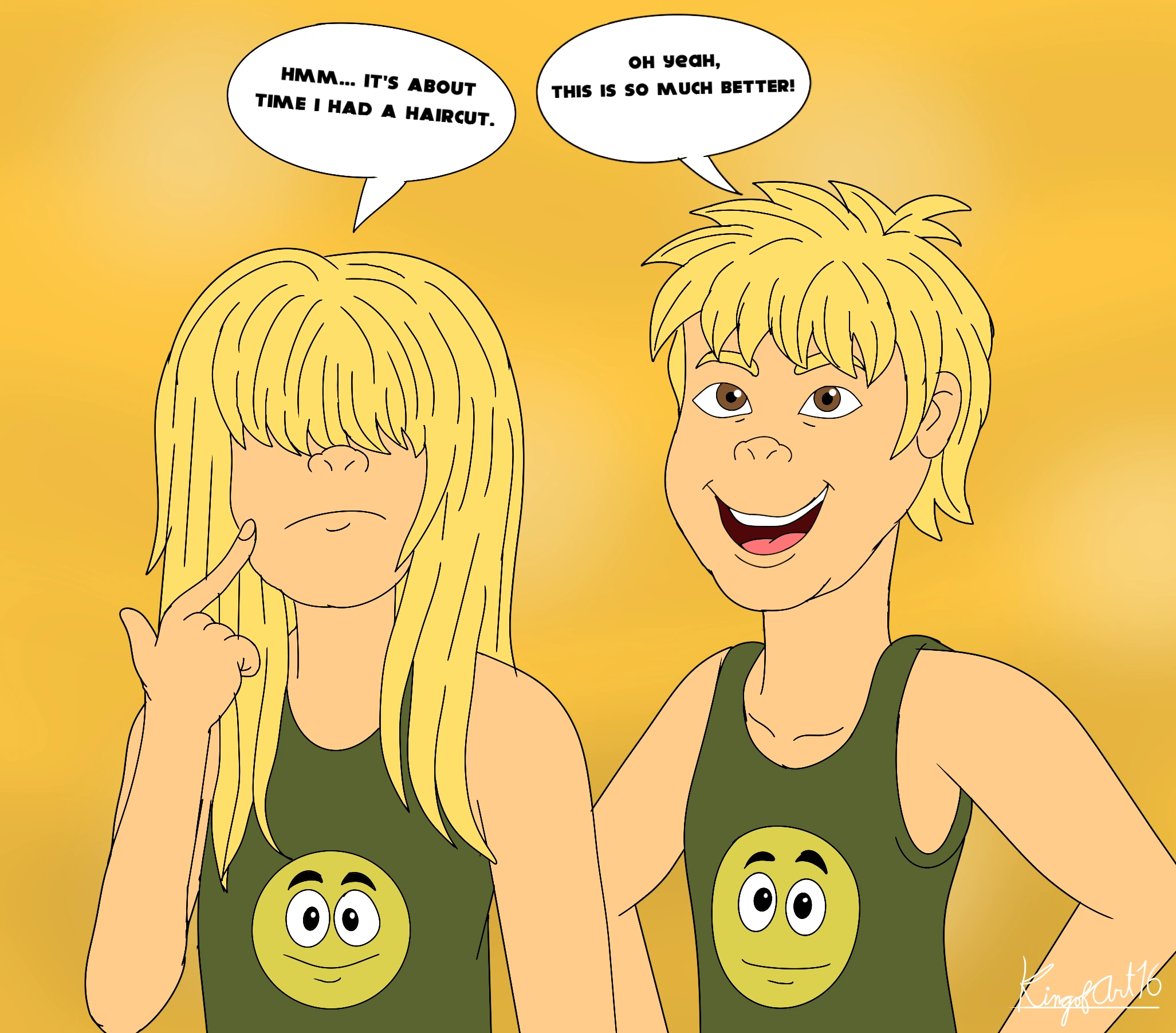 Gremmie's new haircut (already added onto his fanart gallery on his ...