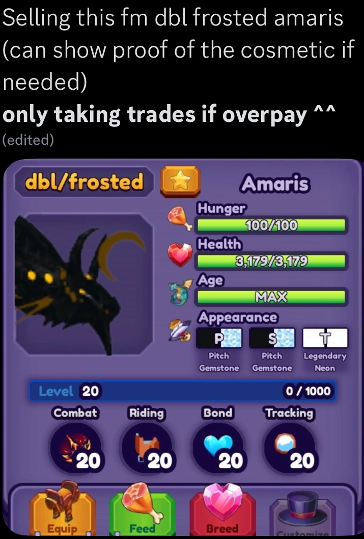 Selling or trading this amaris | Fandom