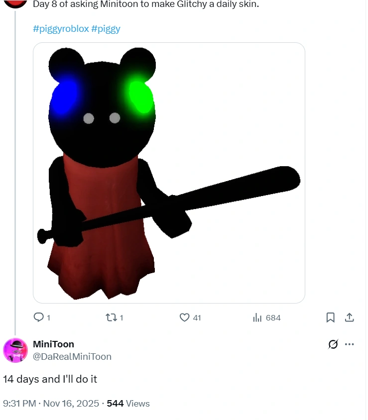 Glitchy is actually coming to the game after 5 years.. | Fandom