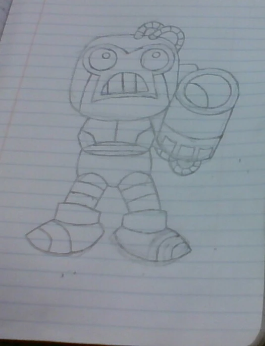 hi im drawing btd5 tech terror for my art class | Fandom