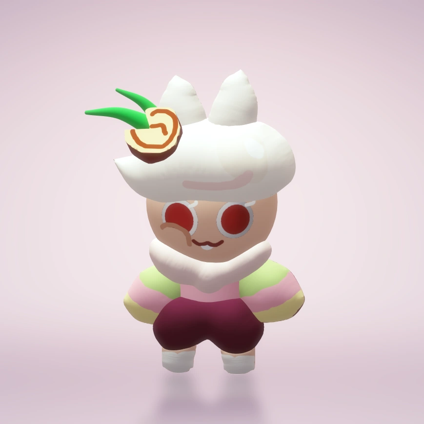 Moon Rabbit Cookie in 3D | Fandom