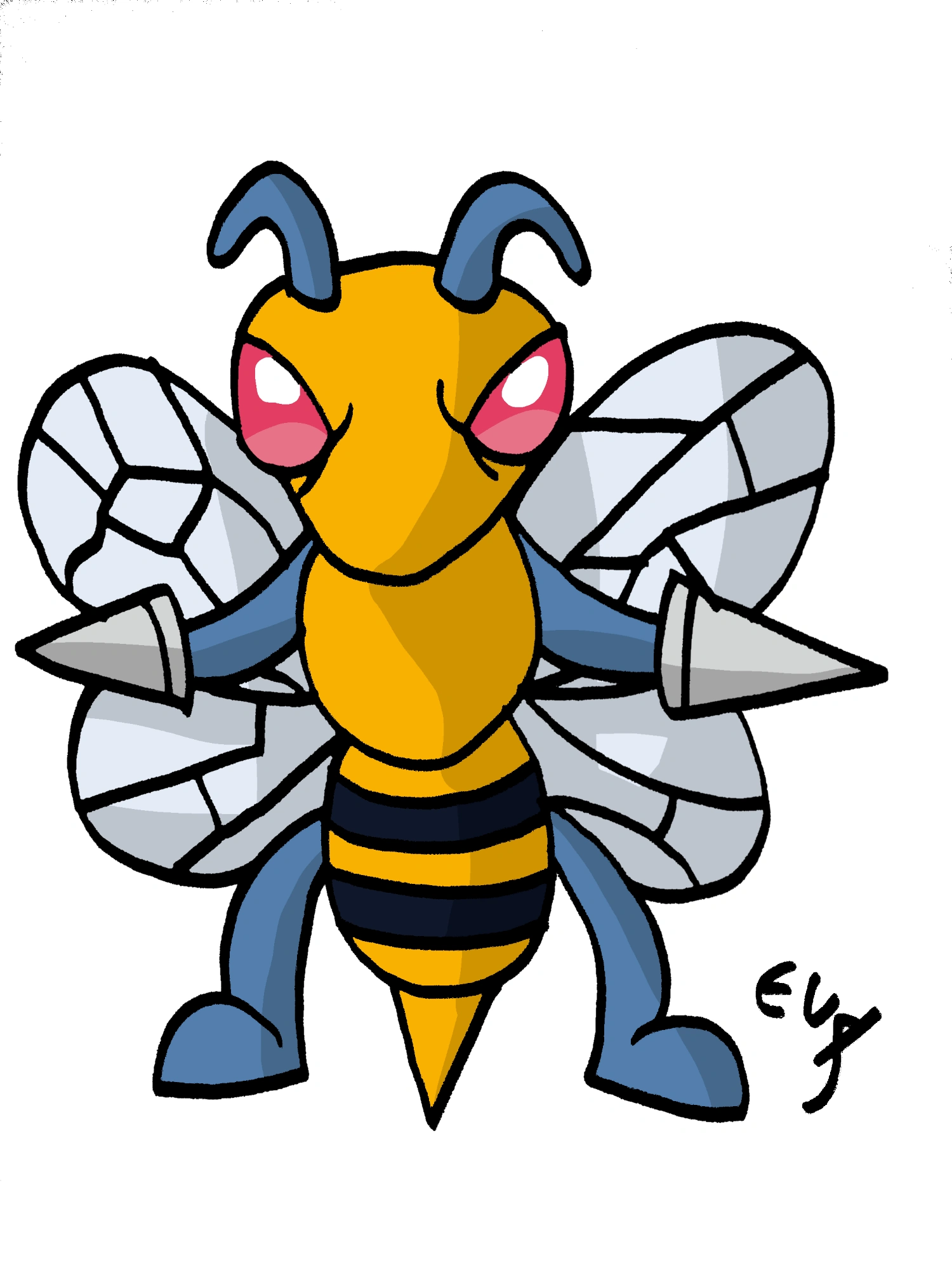 My drawing of Beedrill | Fandom