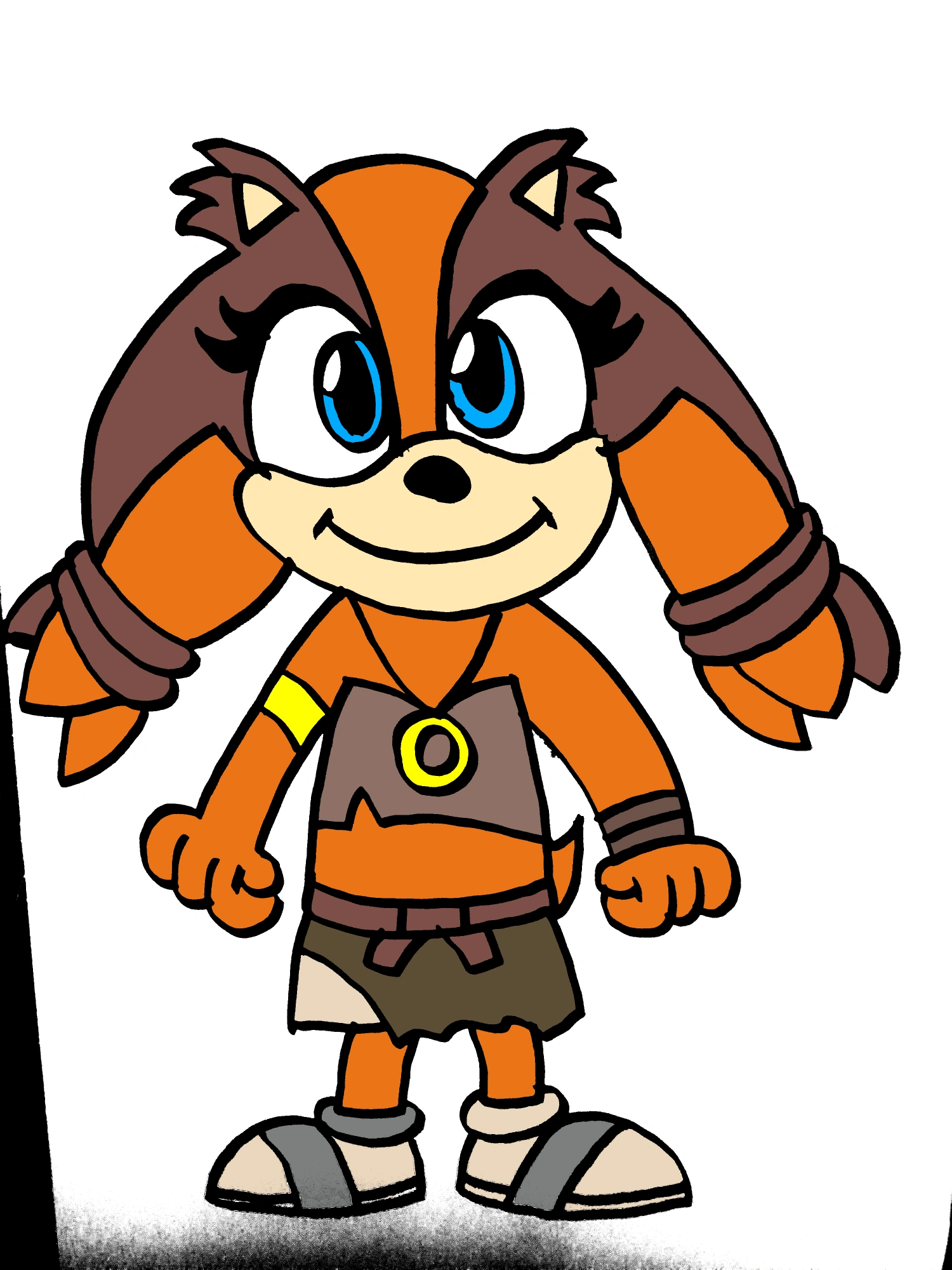 My drawing of Sticks | Fandom