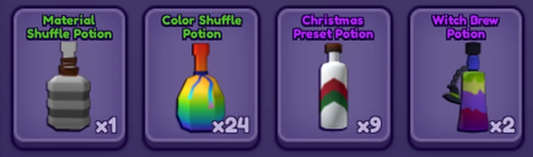 LF Mut Potions and Breeding Cooldown potion. | Fandom