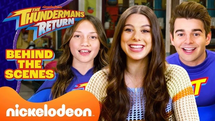 The Thundermans Return Cast Behind the Scenes w/ Kira Kosarin, Jack ...
