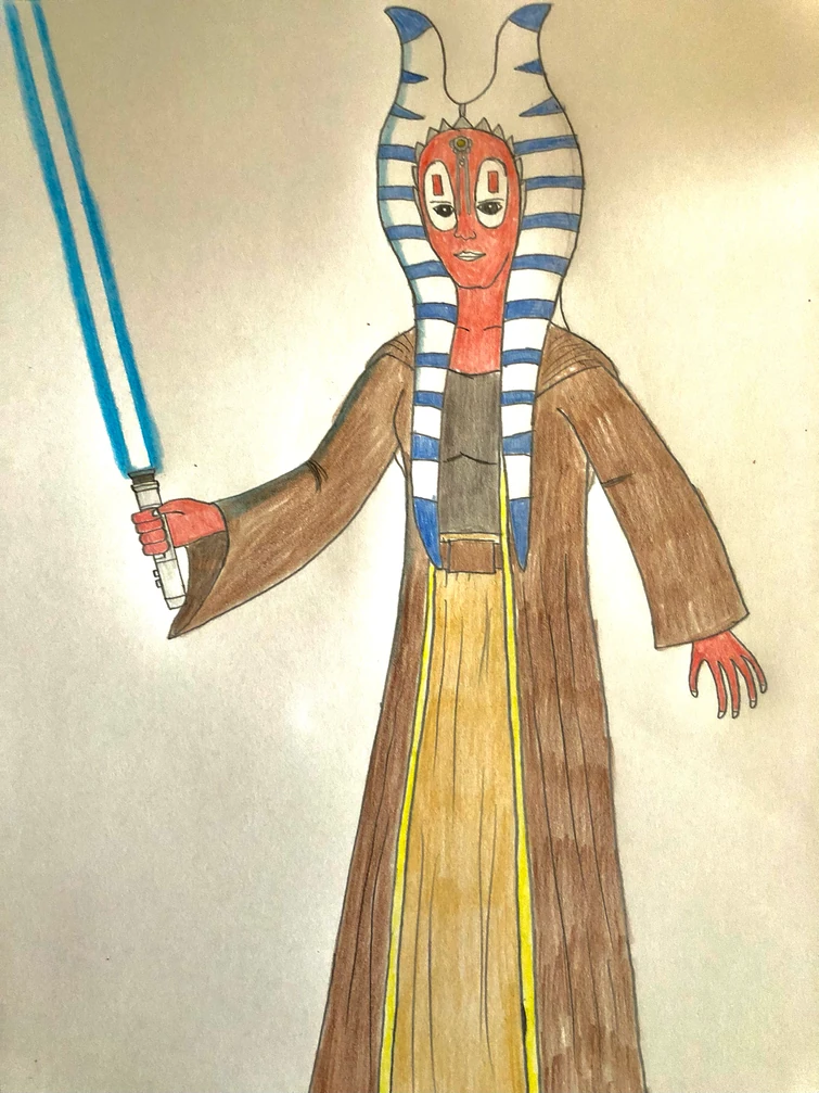 🎨 My drawing of Jedi Master Shaak Ti | Fandom