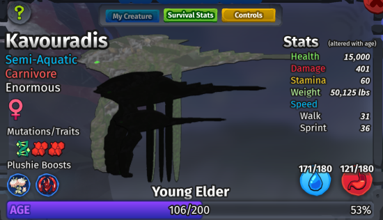 overgrown double red trait kavo auction | Fandom