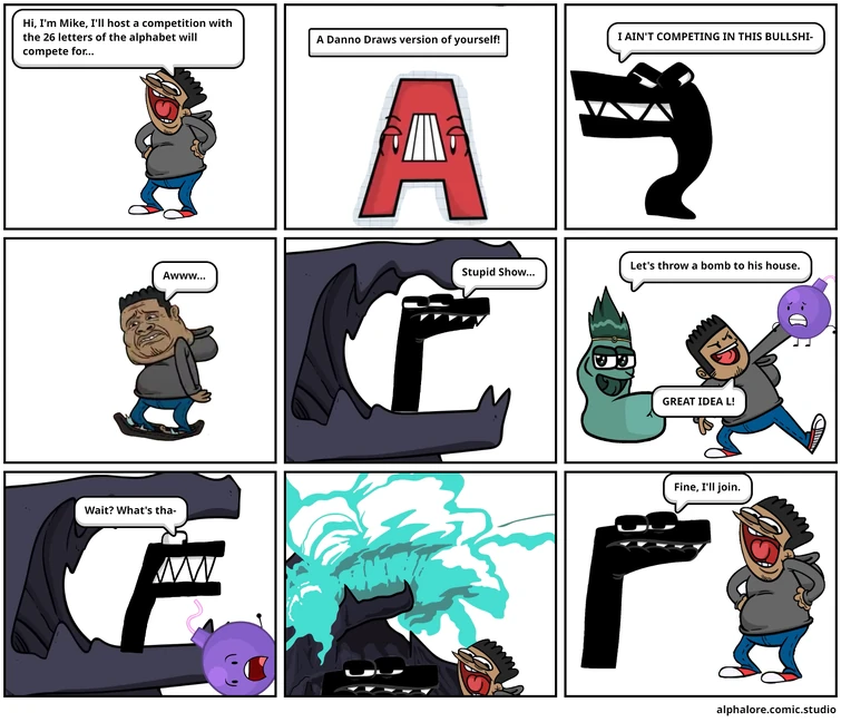 Alphabet Lore Competition #1 : "That's A Great Idea L!" | Fandom