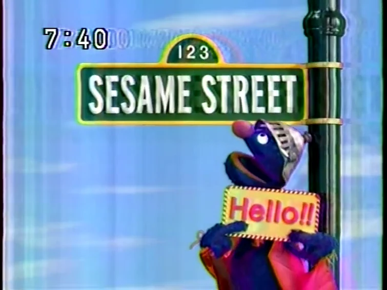 Sesame Street Title Card Japan | Fandom