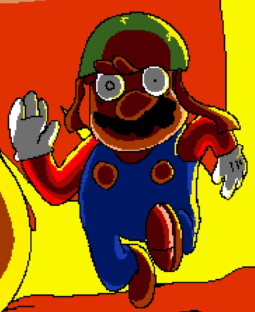 What is Mario doing? (WRONG ANSWERS ONLY) | Fandom