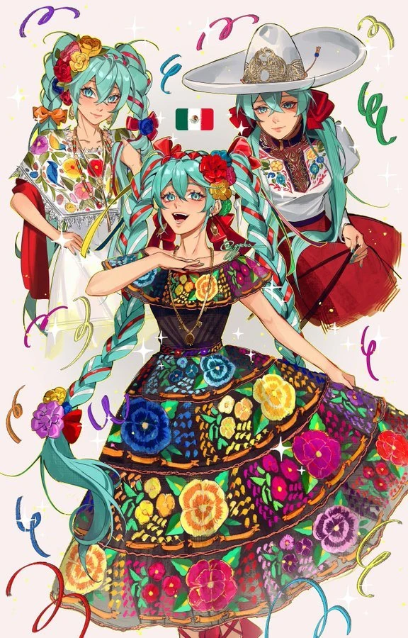 THIS IS PROBABLY MY FAVORITE TAKE OF MEXICAN MIKU | Fandom