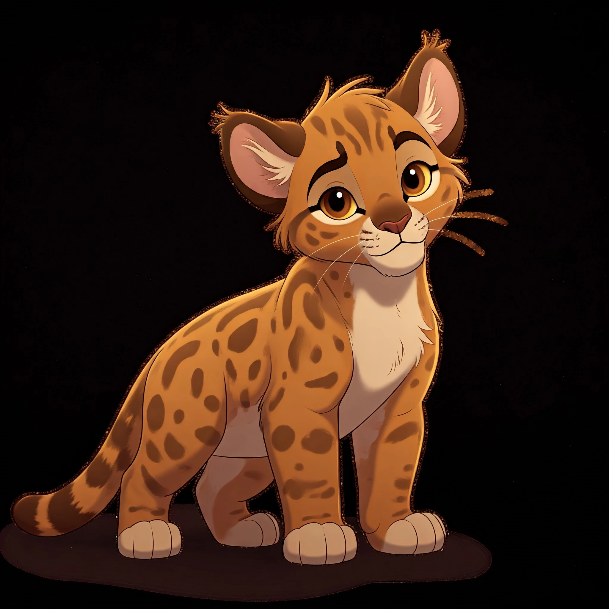 Dariyon Hyche as a Domestic Cat(Savannah X Bengal x Havana Brown x American Burmese) as a Little ...