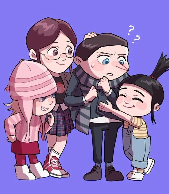 Girls and young Gru | Fandom