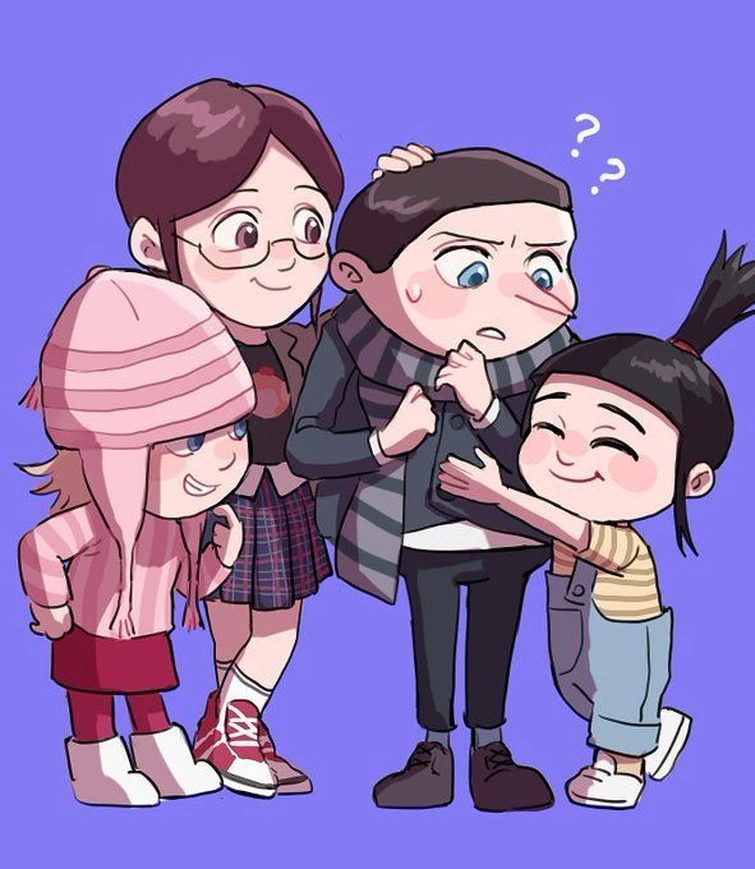 Girls and young Gru | Fandom