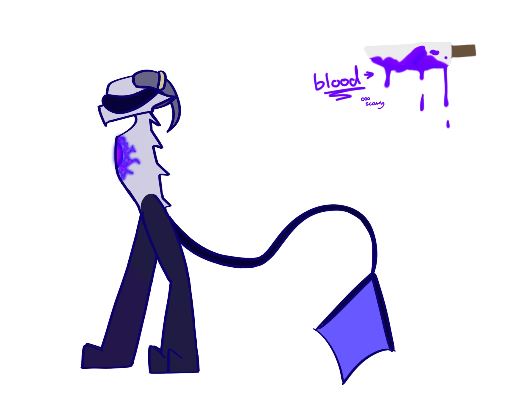 goofy creature dragon thing oooo (purple blood warning) | Fandom