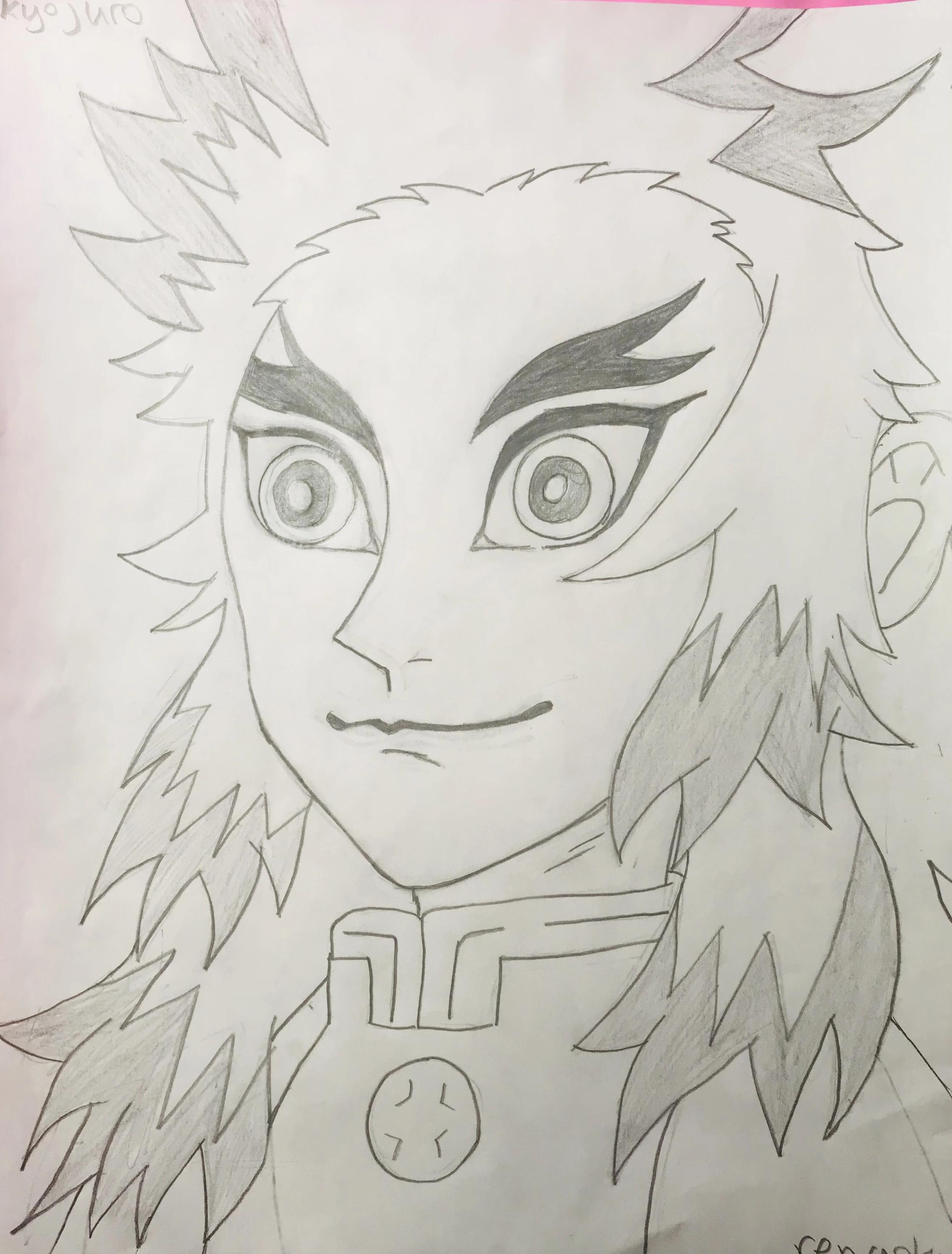 Here is the rengoku drawing for those who wanted to see but.... | Fandom