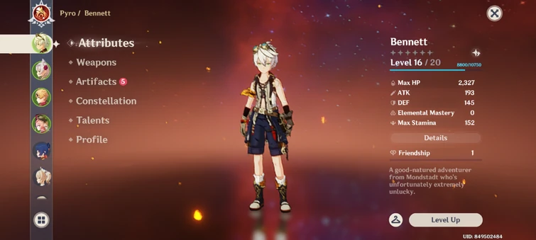 Is bennett a good character to use- | Fandom