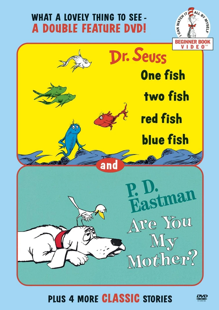 One Fish, Two Fish, Red Fish, Blue Fish and Are You My Mother? VHS | Fandom