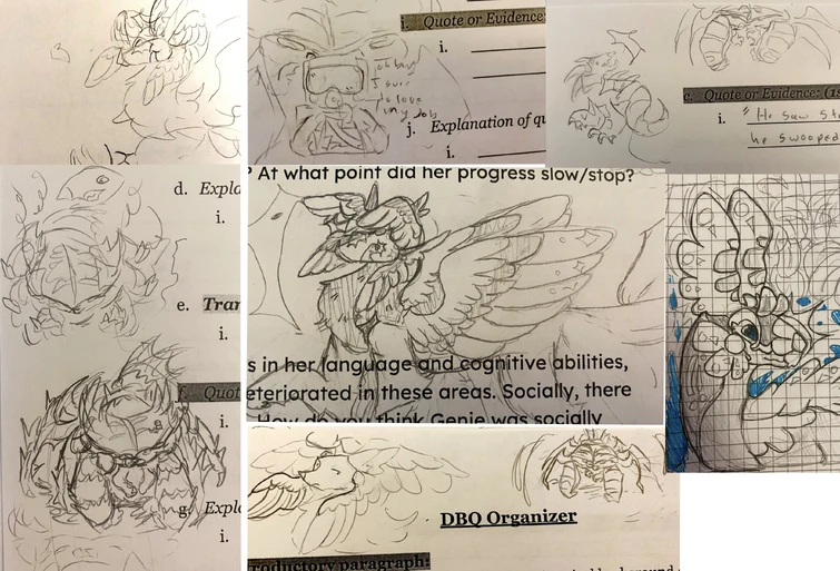 All my CoS drawings this week | Fandom