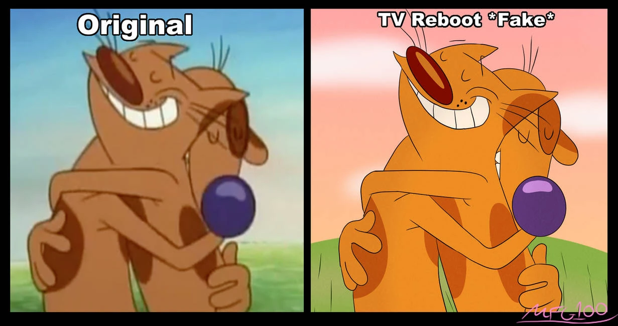 Im sorry. here's a new look in catdog reboot | Fandom