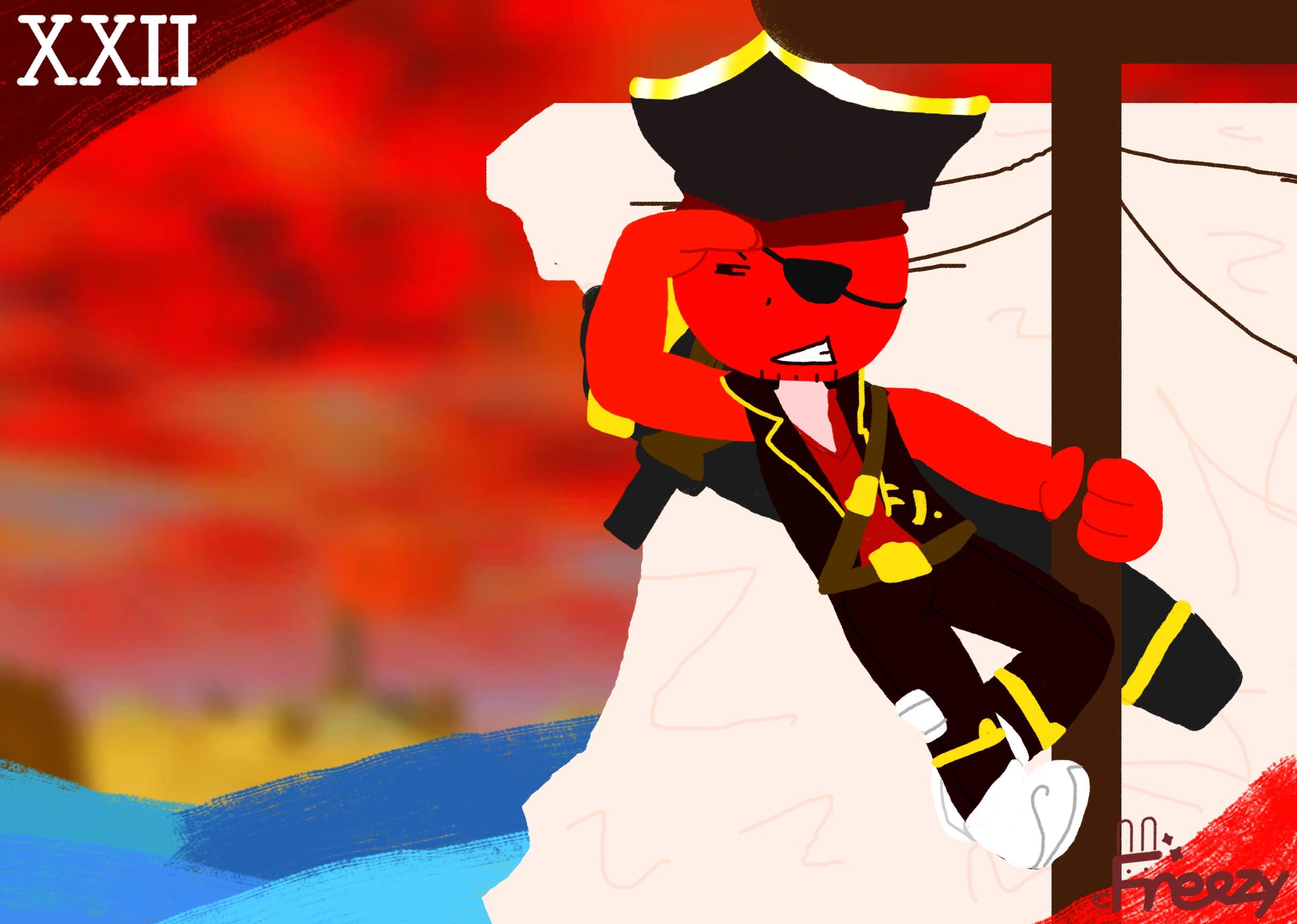 (Redbeard) TBB Artposting 15 - Perched | Fandom