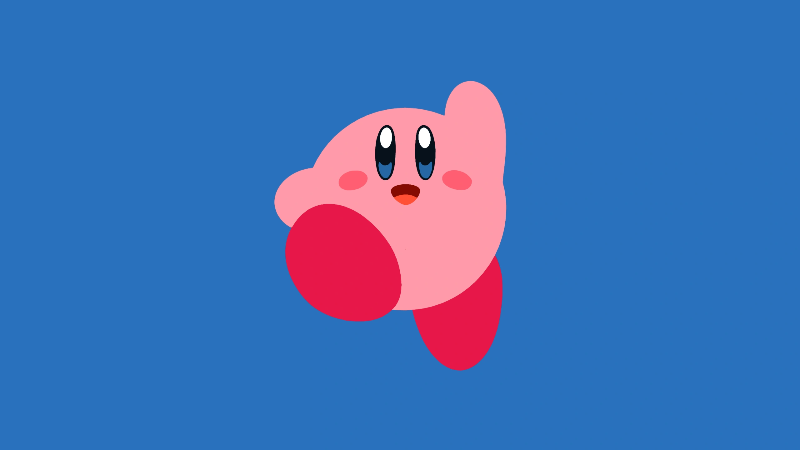 Made another, yet slightly more simplistic Minimalistic Kirby photo ...