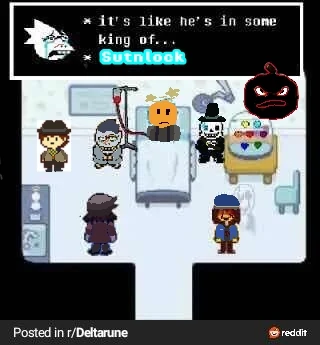 Its like hes in some king of sutnlock... | Fandom