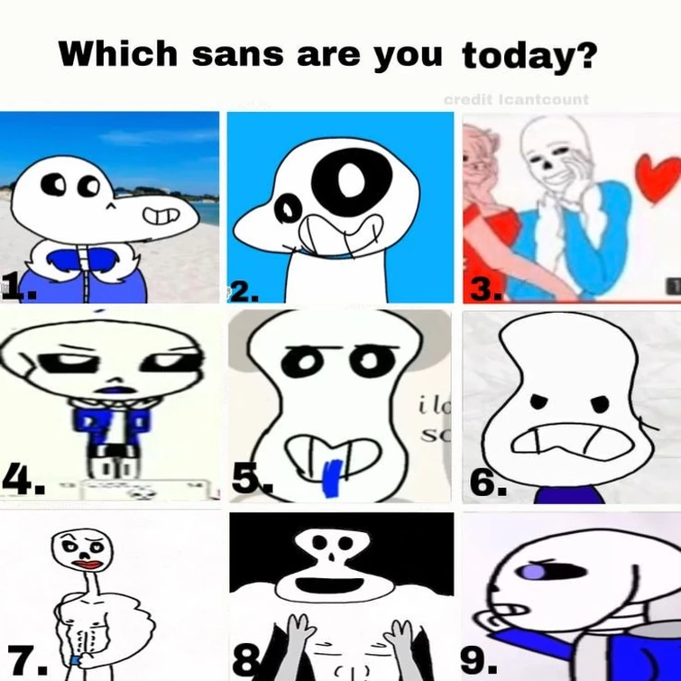 difference sans | Fandom
