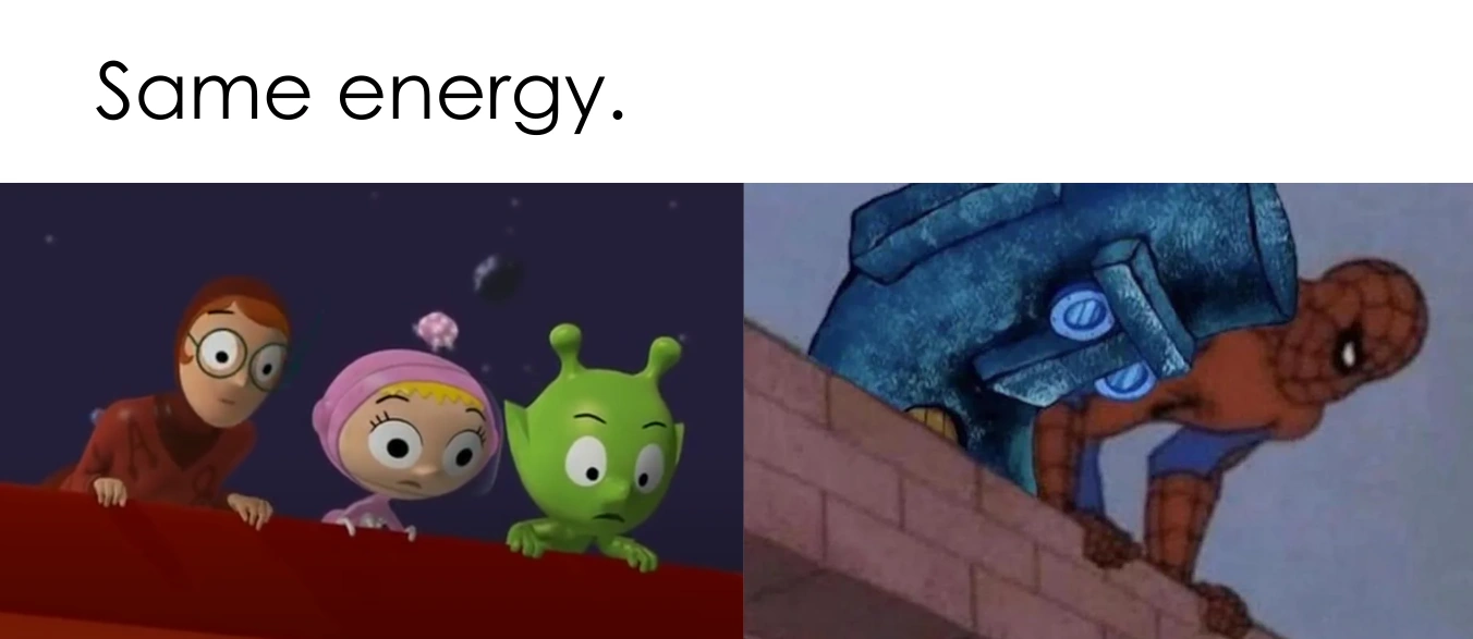Same energy. | Fandom