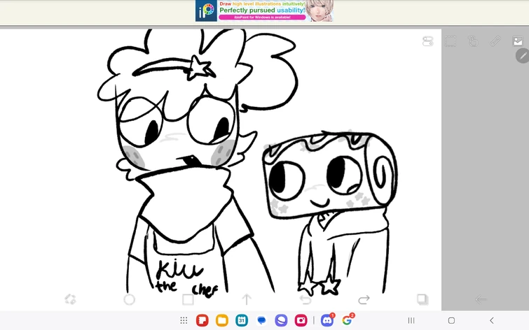 uhhh cosmo n scrout doodle | Fandom